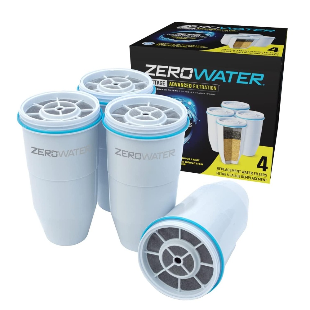 New Zerowater ZEROWATER 5 STAGE ADVANCED FILTRATION 4 PACK REPLACEMENT ...